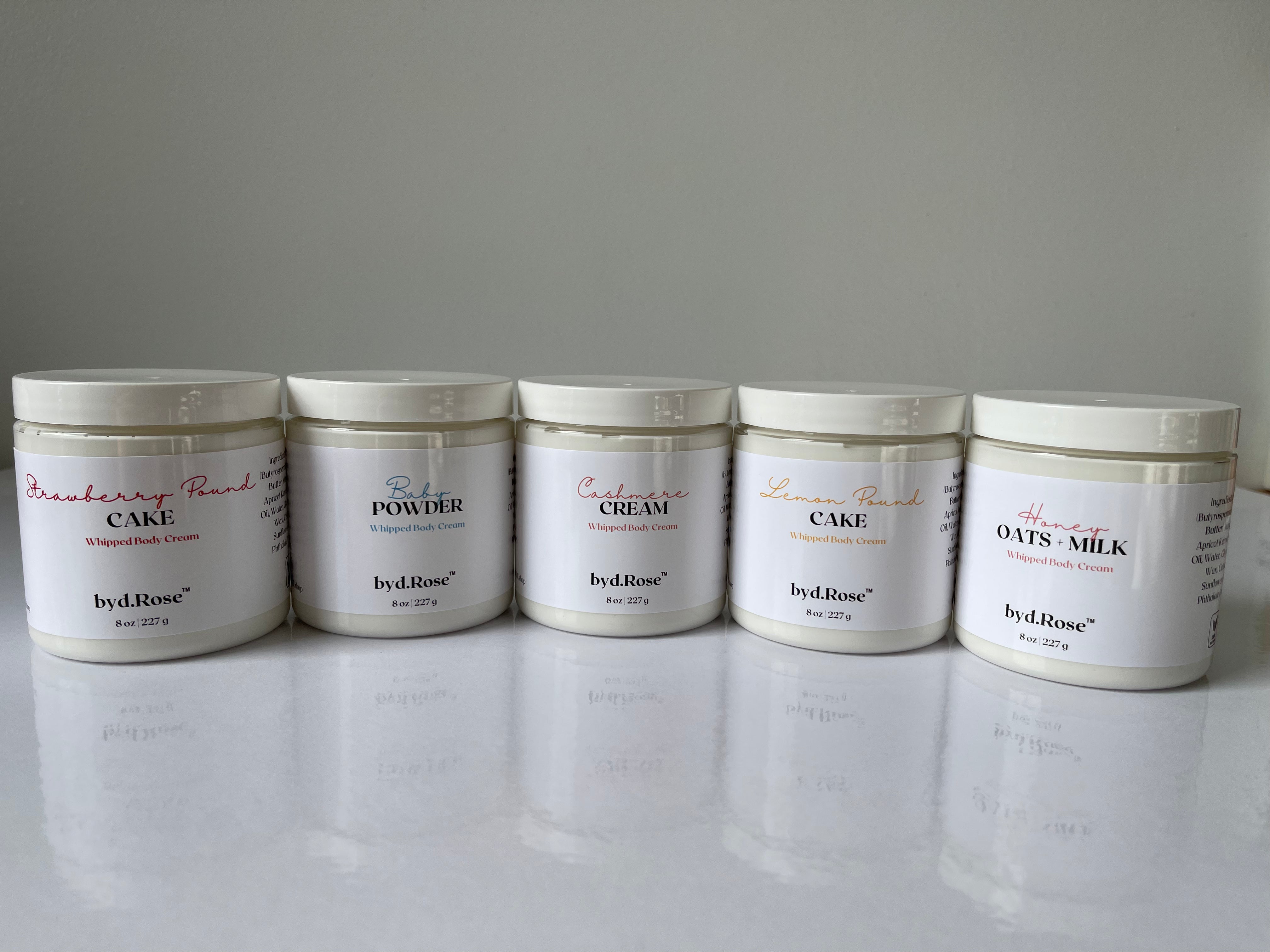 Whipped Body Creams – byLarose